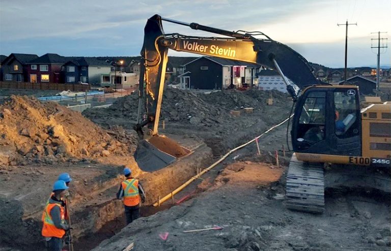 Underground - Shallow Utilities - Volker Stevin Contracting