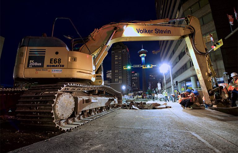 Underground - Shallow Utilities - Volker Stevin Contracting